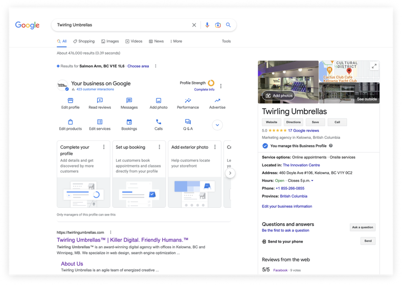 Google My Business becomes Business Profile | WebOps Insights