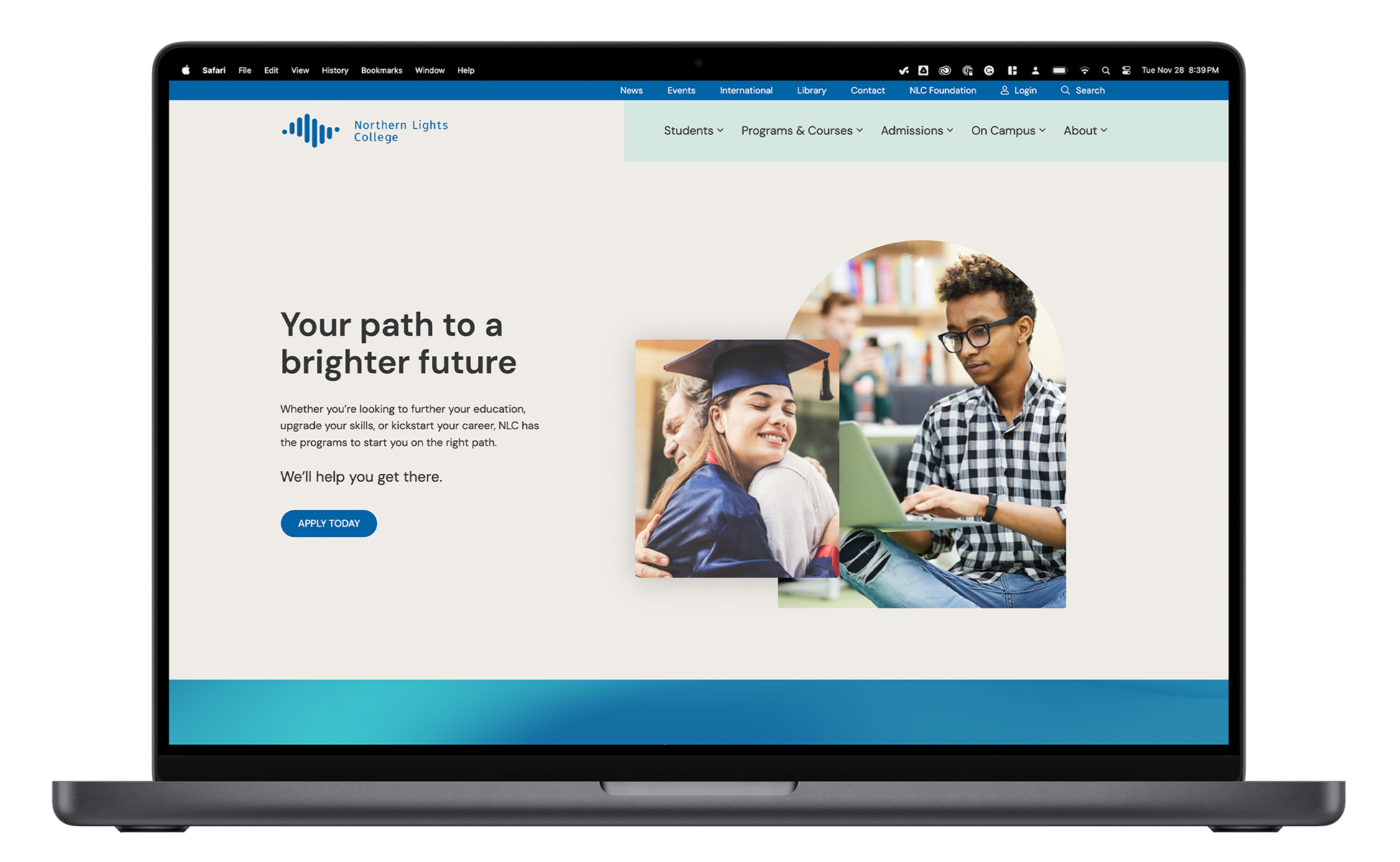 Discover how we levelled up Northern Lights College with WordPress.